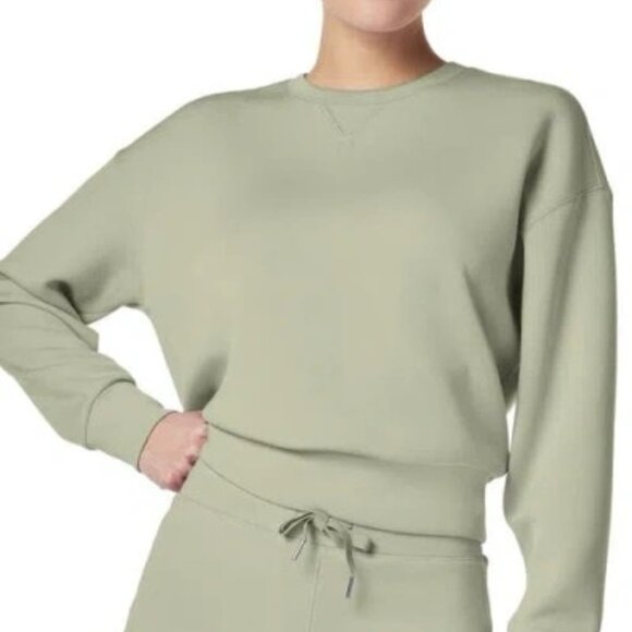 SPANX | Tops | Spanx Airessentials Air Essentials Crew Neck Sweatshirt ...